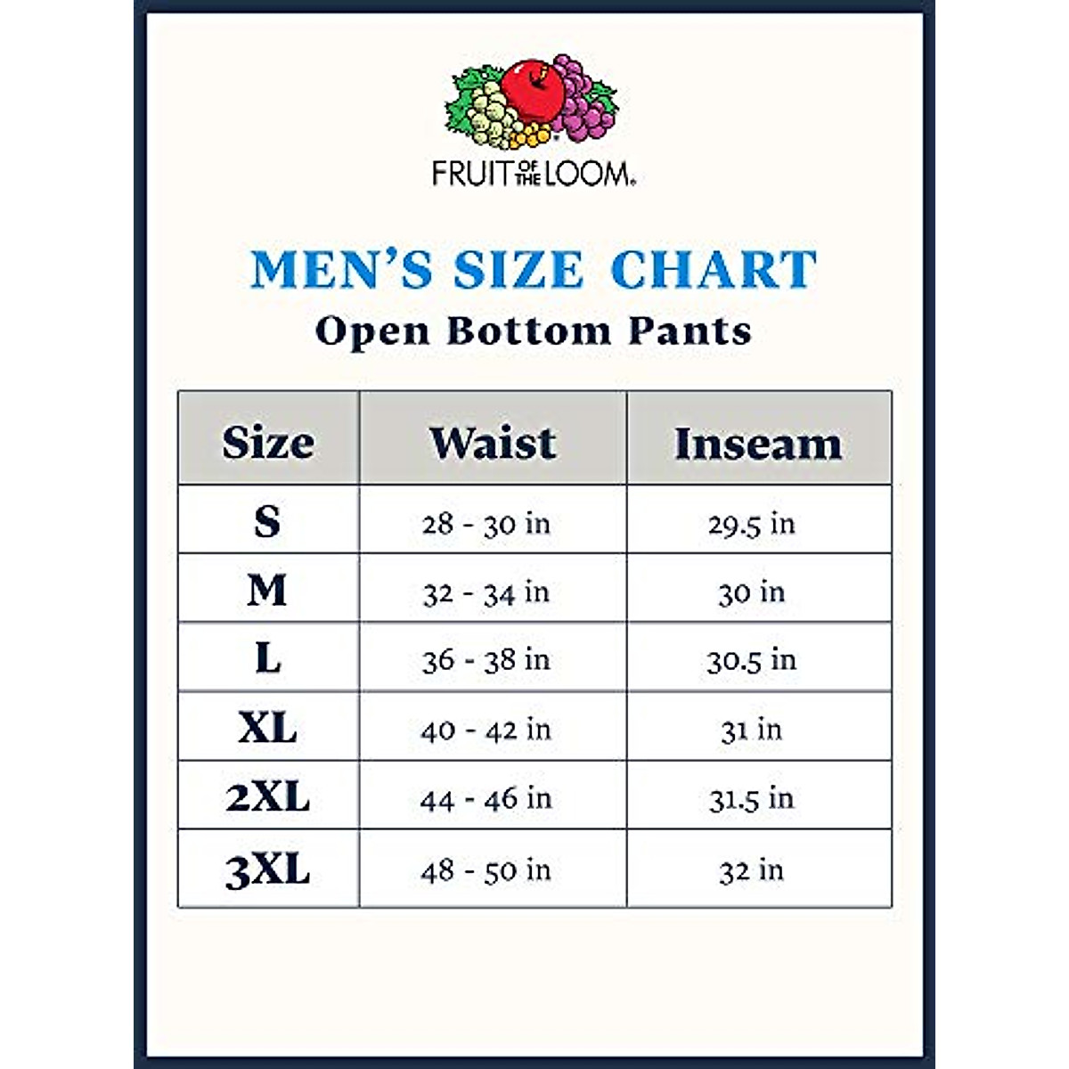 Fruit of the Loom Men's Fleece Sweatpants, Charcoal Heather, XXX-Large