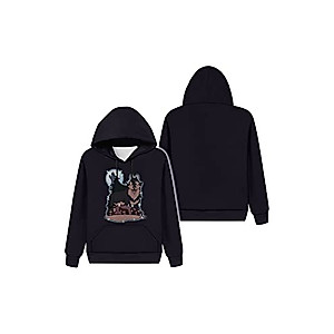 Roocnie Hunter Adult Hoodie The Owl House Cosplay TOH Season 3 Pullover Anime Hunter Sweatshirt for Womens Mens