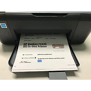 HP Deskjet F2430 All-in-One Printer Scanner Copier W/Windows 7 Compatibility