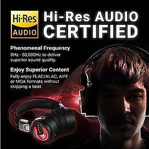 XPG Precog Gaming Headset with Mic Hi-Fidelity Dual Drivers 7.1 Virtual Surround Sound (XPG Precog), One Size