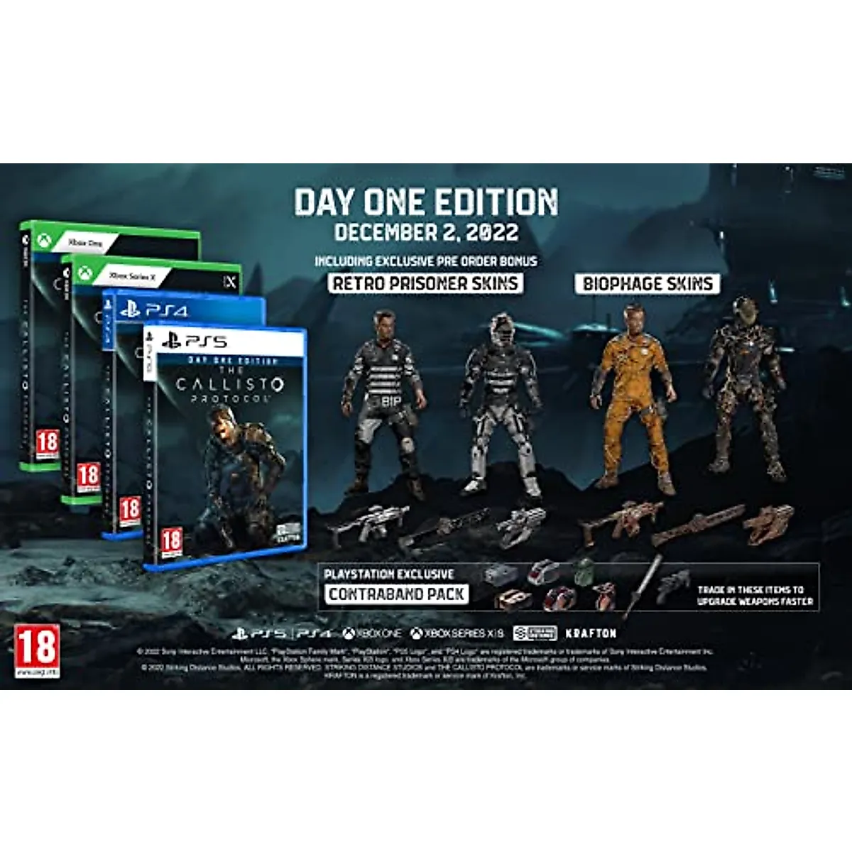 The Callisto Protocol Day One Edition (PS4) EU Version Region Free