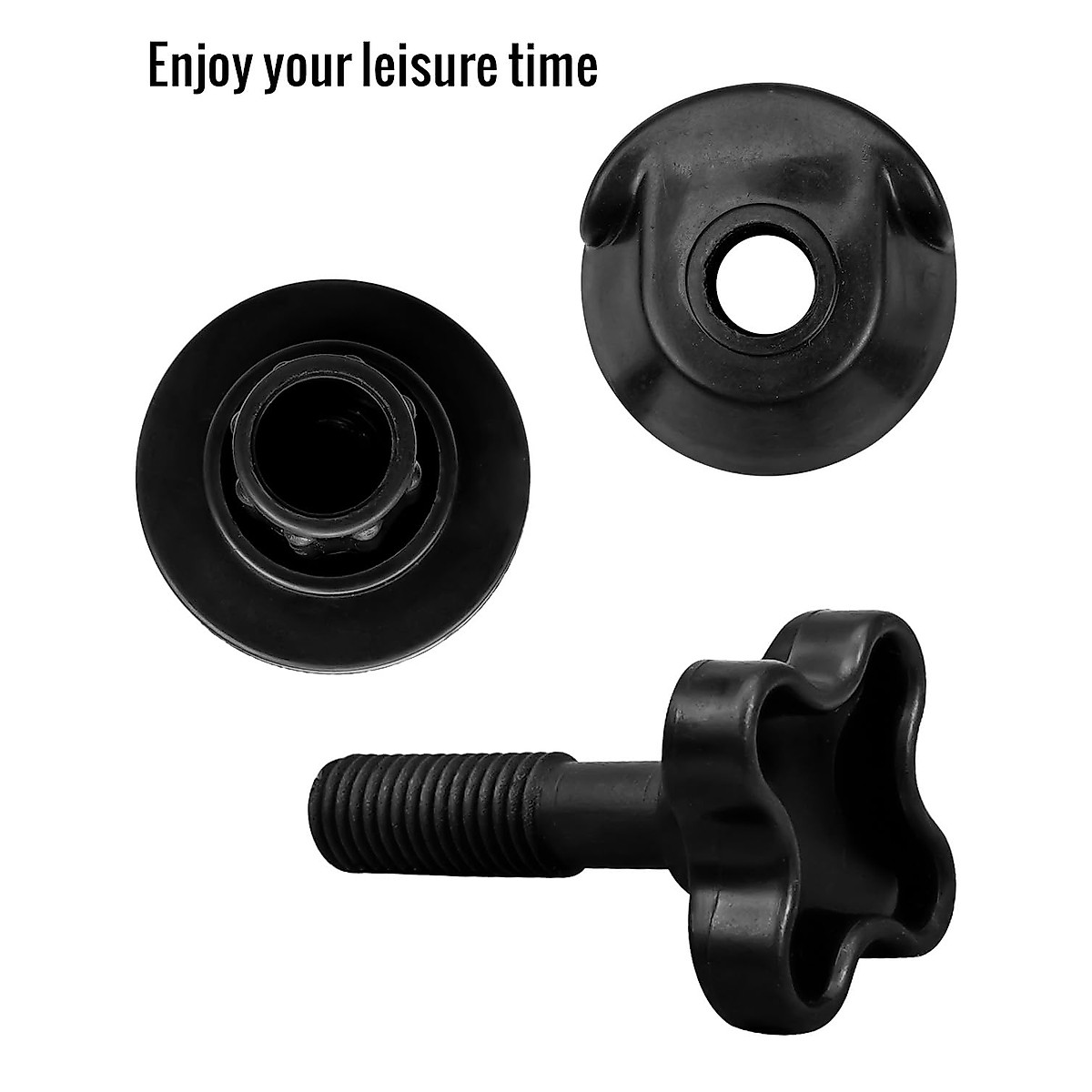 2 Pcs Garden Swing Plastic Fittings, Swing Frame Plastic Fitting Match Diameter 2.2cm Swing Chair Frame Interface