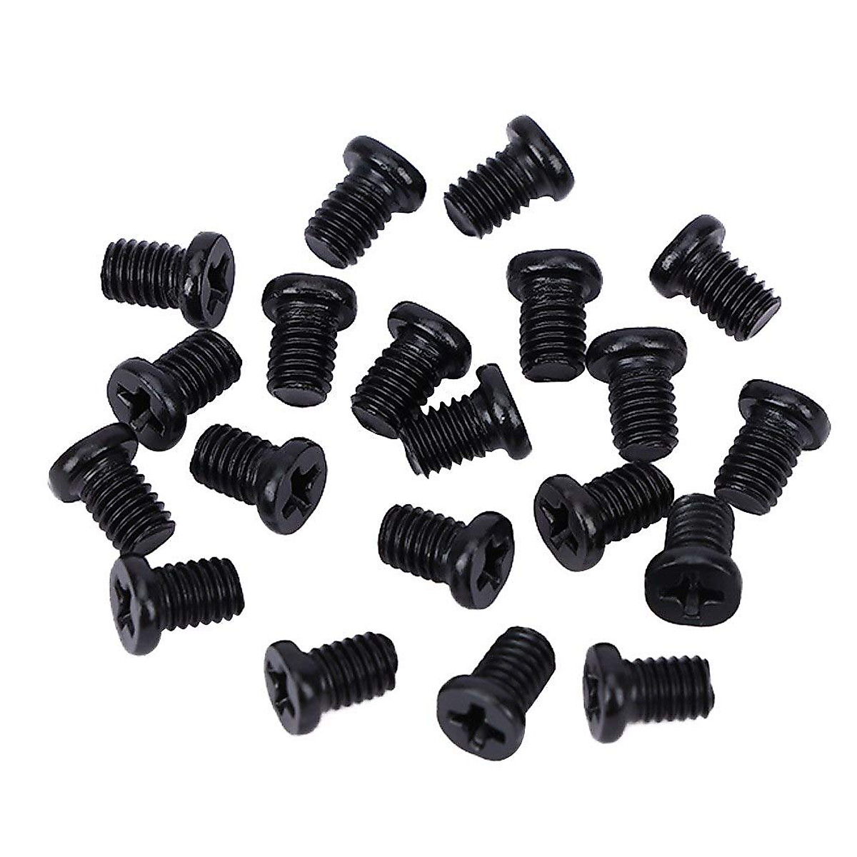 300Pcs M2 M2.5 M3 Screw Flat Head Screws for Laptop Notebook Screws Set Kit for Computer Small Screw - (Black) SCRW-209676