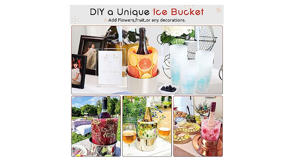 Creative Ice Bucket Mold for Unique Parties & Celebrations
