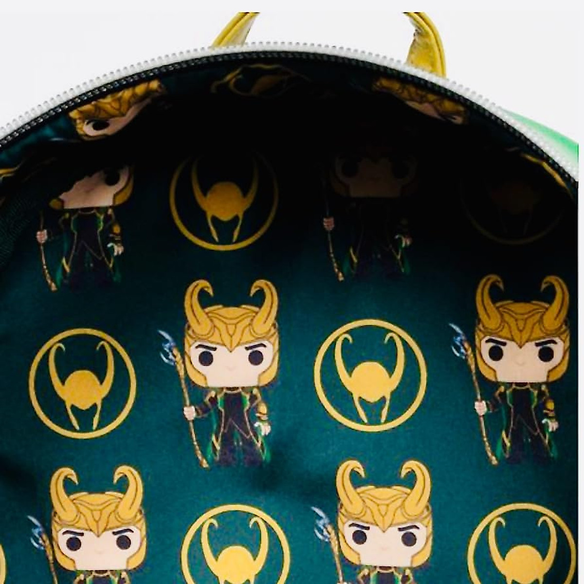 Loungefly Avengers Loki with Scepter Pop Mini-Backpack - Entertainment Earth Exclusive