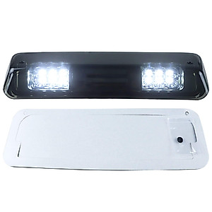 LED Third 3rd Brake light for 04-08 Ford F150 07-10 Ford Explorer 06-08 Lincoln Mark LT, Rear Cargo Lamp High Mount Stop light (Smoke)
