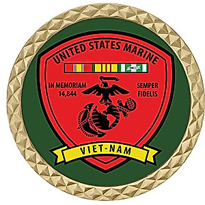 MEDALS OF AMERICA EST. 1976 USMC Vietnam Challenge Coin