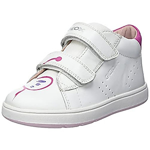 Geox Biglia 6 First Steps Shoe, Girls, Toddler, White, Size 6.5