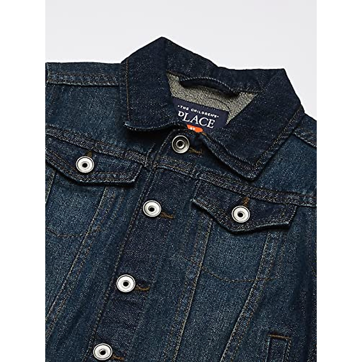 The Children's Place Baby and Toddler Jacket, Dark Stone Denim Single, 18-24MONTH