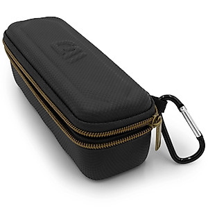 CASEMATIX Microphone Case Compatible with Wired Microphone Models up to 6.75” Maximum, Ultra Compact Mic Case Fits Singing, Vocal Dynamic Handheld Wired Microphones