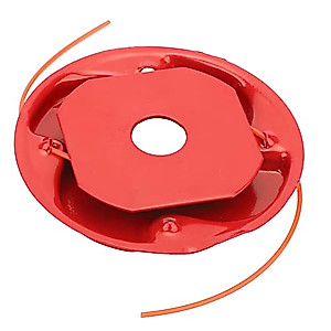 Jeanoko Weeder Trimmer Head, Practical String Trimmer Head Simple Installation Iron for Garden(Style 1)