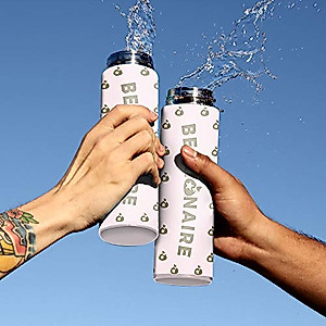 Controller Gear Animal Crossing 17oz, Insulated, Stainless Steel, Leak Proof, Water Bottle (Bellionaire)