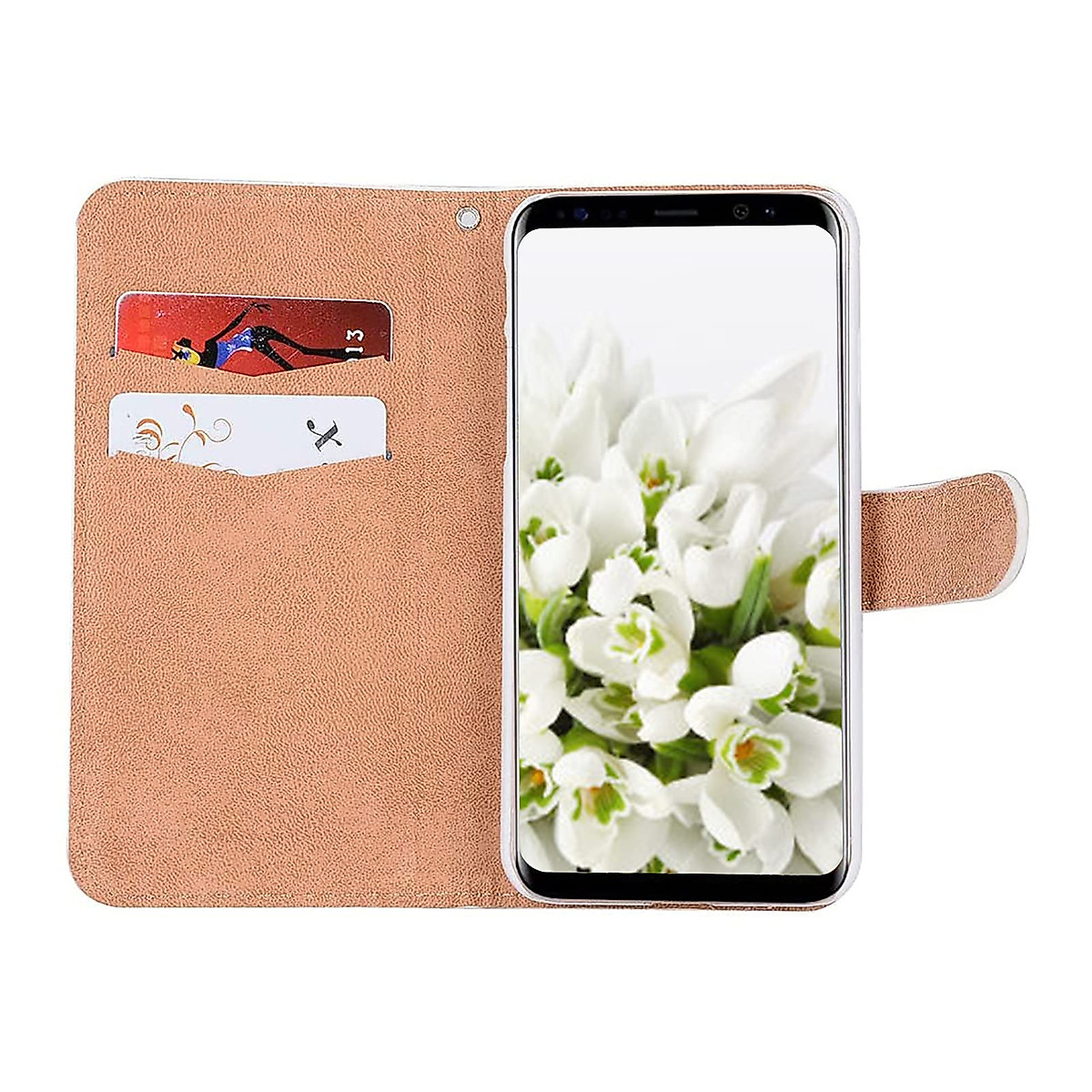 Shinyzone Compatible with Samsung Galaxy A23 5G/4G Bling Wallet Case for Woman Stylish Diamond PU Leather Flip Folio Stand Case with Card Holder,3D Sparkle Crystal Bowknot Magnetic Buckle