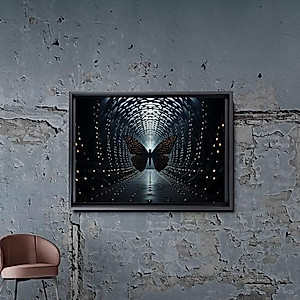 Abstract Painting Buy Canvas Wall Art, Butterfly Painting Art, Butterfly canvas, bedroom Butterfly wall art,Watercolor abstract Butterfly canvas painting