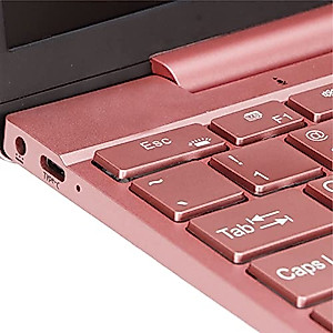 Ultra Slim Notebook, IPS HD Micro Edge Backlit Screen, Quad Core Digital Keyboard, Touchpad for School US Plug