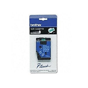 Brother International Corporat Brother TC 8001 - Laminated Tape - Black On Green - 25 Feet - Pt-6