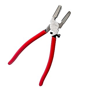 8 Inch Key Fob Pliers Glass Breaking Pliers for Key Fob Hardware Install with Adjustable Screw