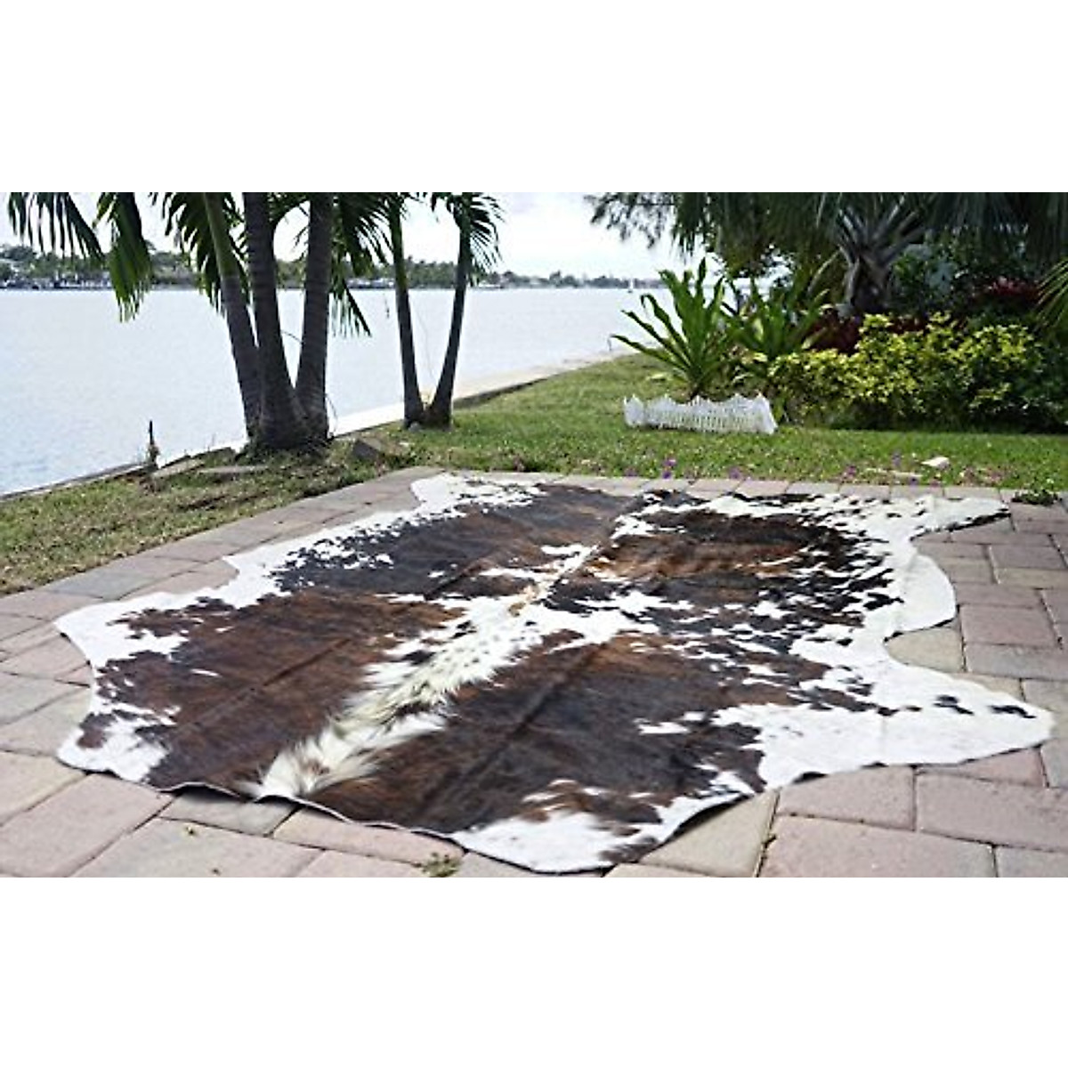 rodeo Cowhide Tricolor Cowhide Rug- XXL 6x8ft(180cm X240cm) TC6X8