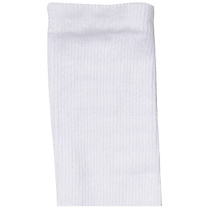 Hanes Men's Over-the-Calf Tube Socks,White,1 Pack (12 Pairs) Sock:10-13 / Shoe:6-12