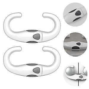Toyvian Protective Baby c Shaped Cabinet Locks Multi-use Round Handle Fit Abs Material