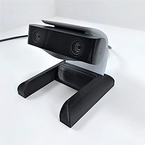 3D Cabin Product Compatible with The PS5 HD Camera Desk Stand Holder Mount Bracket for PlayStation 5 Black