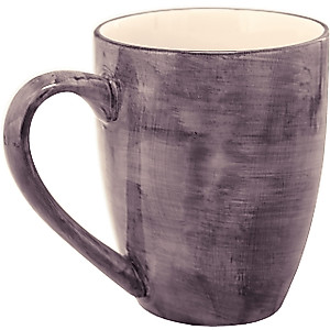 Mom Life Mom Life is the Best Life Deep Purple Large 20 oz Ceramic Coffee Mug Tea Cup, Purple