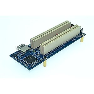 Sintech PCI-E Express X1 to Dual PCI Riser Extender Card with Low Profile Bracket