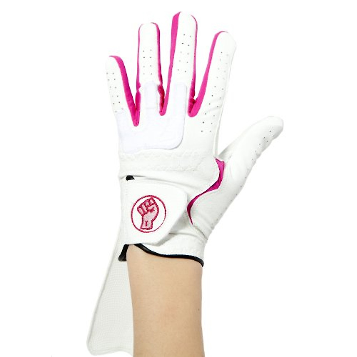 NEW! Awesome Innovative Golf Glove for Adults - Medium - Pink - Right - Ladies