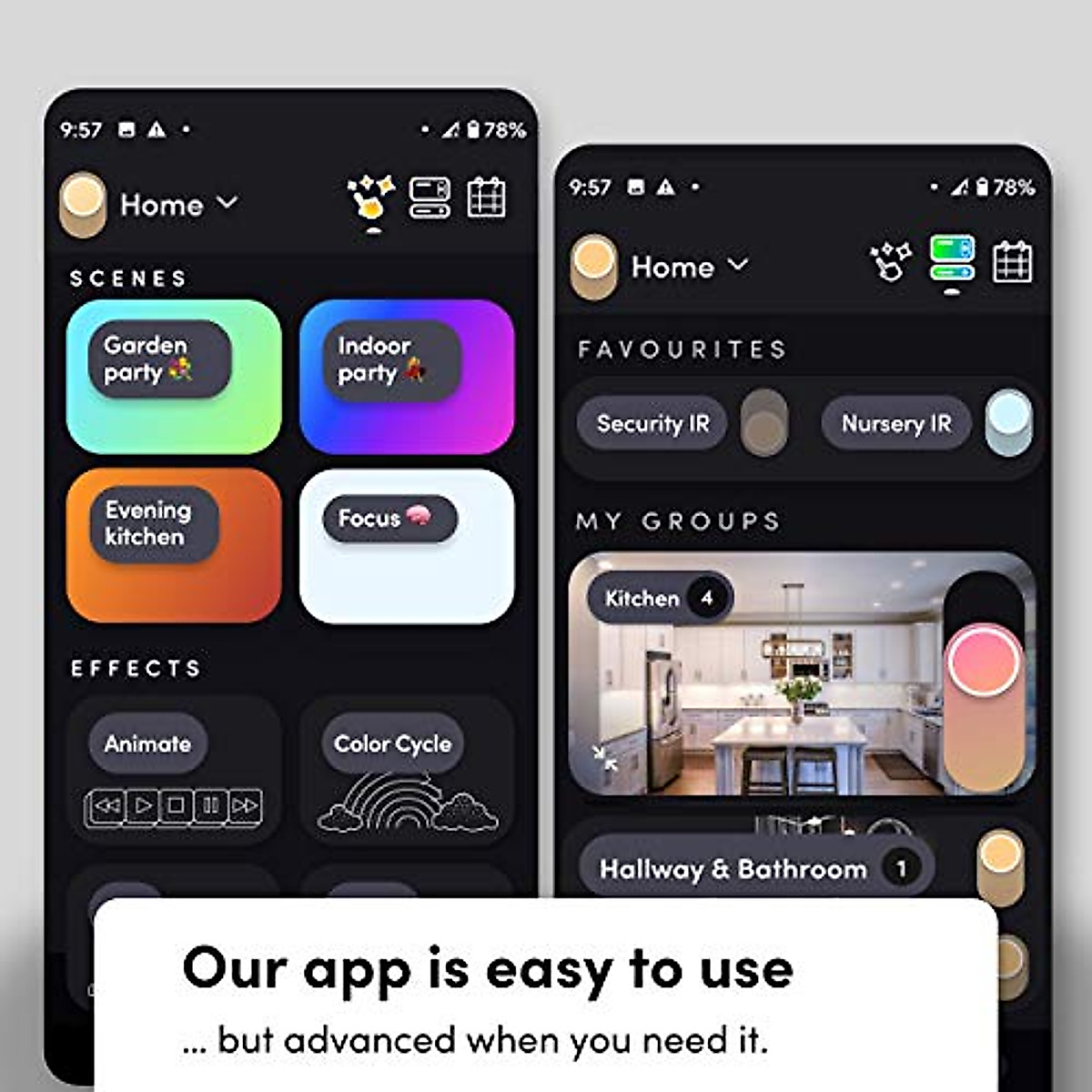 LIFX Color BR30 (Nightvision Edition), 1100 lumens E26, Wi-Fi Smart LED Light Bulb, Full Color and Whites, No Bridge Required, Works with Alexa, Hey Google, HomeKit and Siri (1-Pack)