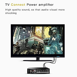 PASOW 3 RCA Cable Audio Video Composite Male to Male DVD Cable (6 Feet)