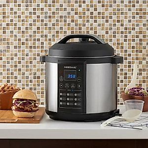 7-in-1 Programmable Digital Pressure Cooker, 6 Quart