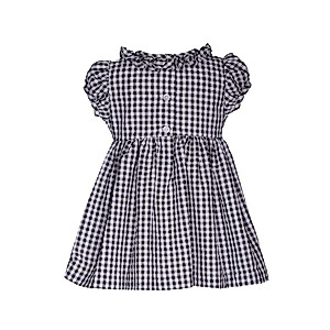 Bonnie Jean Girl's Valentine's Day Dress - Smocked Dress with Hearts for Baby, Toddler and Little Girls, 5