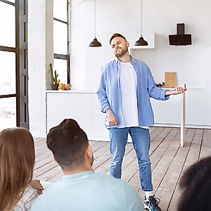 Party Charades - Outset Media, The Fun Acting Party Game, Team-vs-Team, Family Game Night, Ages 10+, 2+ Teams