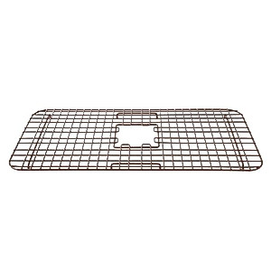 SinkSense Rohe 27.75" x 13.375" Kitchen Sink Bottom Grid, Antique Brown