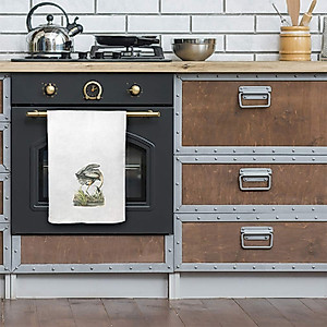 Style In Print Custom Decor Flour Kitchen Towels Great Blue Heron James Audubon Birds Animals Animals Birds Cleaning Supplies Dish Towels Personalized Text Here