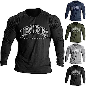 Yellow Shirt Men Shirts for Men Breathable Printed Long Sleeve Outdoor Lightweight Workout Tees True Comfort Trendy Tops 32 Cool Mens Shirt