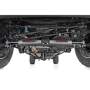 Rough Country N3 Dual Steering Stabilizer for 05-24 Ford Super Duty - 8749130
