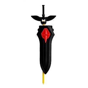 Battling Top Sword Right/Left - Ripcord /String Bey Launcher Beylauncher Starter Tool Compatible with All Bey Burst Series Bey Battling Blade(Black)