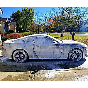 DUSICHIN DUS-007 Snow Foam Lance Foam Cannon Adjustable Jet Wash Quick Release 5 Pressure Washer Nozzles for Car Detailing Pressure Washer