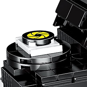 NC Uvini Building Blocks Camera, DIY STEM Toys, Building Construction Brick Set Best Gift for Adult, Teens, Collectible Model Digital Camera to Build 627pcs