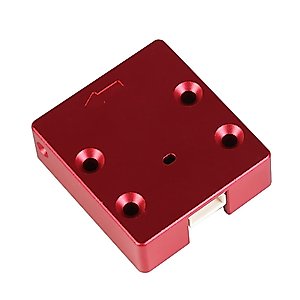 Aluminum 3D Printer Parts Filament Break Module Detector Sensor Run Out Pause Monitor for Creality CR-10 V3 V2 / SV03 / CR-10S Pro V2 / CR10 Max/Ender 3 Max/Ender-6 /CR-3040 Pro (Filament Sensor)