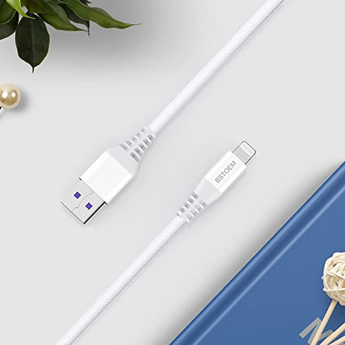 iPhone Charger 10 ft Apple Certified Cord Lightning Charging Cable for iPhone 14/13/12/11 Pro/X/Xs Max/XR/8 Plus/7/6s/SE/5c/5s iPad Air/Mini USB Charge 10 Foot