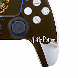 Skinit Decal Gaming Skin Compatible with PS5 Bundle - Officially Licensed Wizarding World Harry Potter Hogwarts Houses Crest Design