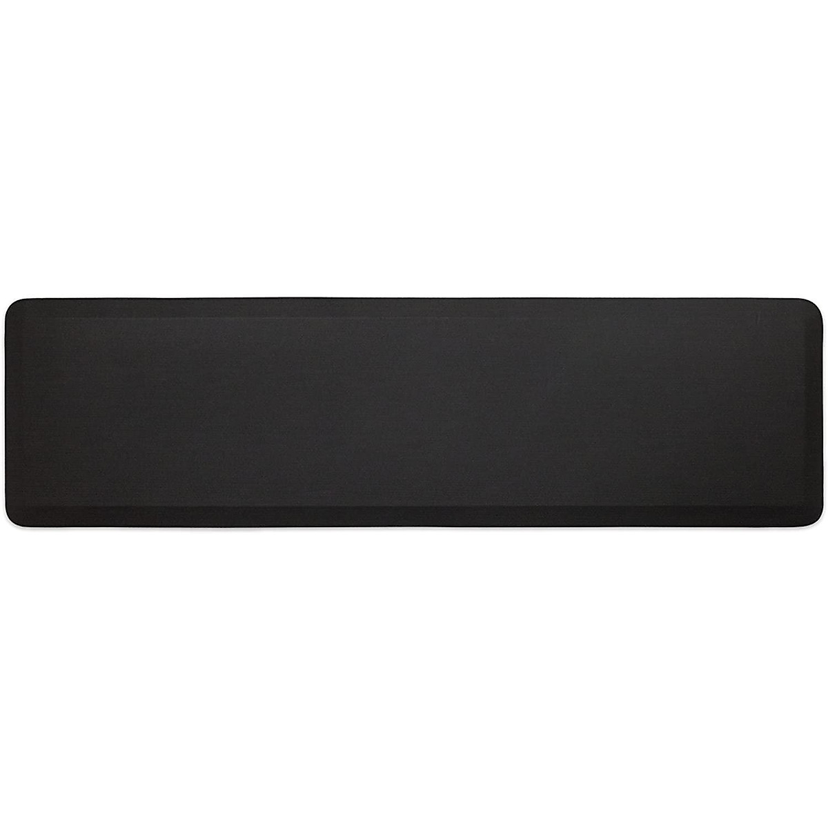 GelPro NewLife Designer Comfort Ergo-Foam Cushioned Anti-Fatigue Kitchen Floor Mat, Stain-Resistant, Waterproof, Non-Slip Padded Desk/Office Mat, 20" x 72", Grasscloth Charcoal