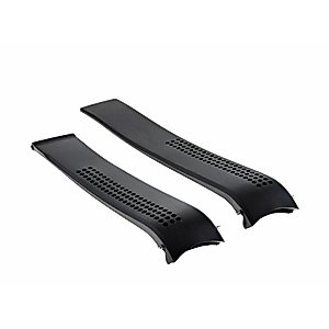 Ewatchparts 20mm Rubber Watch Band Strap Compatible With Tag Heuer Carrera Cv2010 Ft6007 Watch Black
