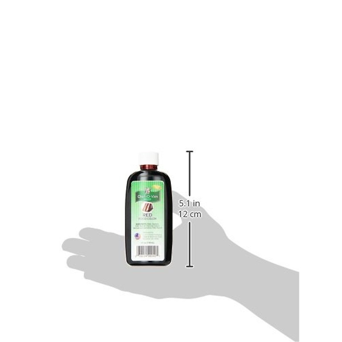 Chef-O-Van Food Coloring, Red, 4 Ounce