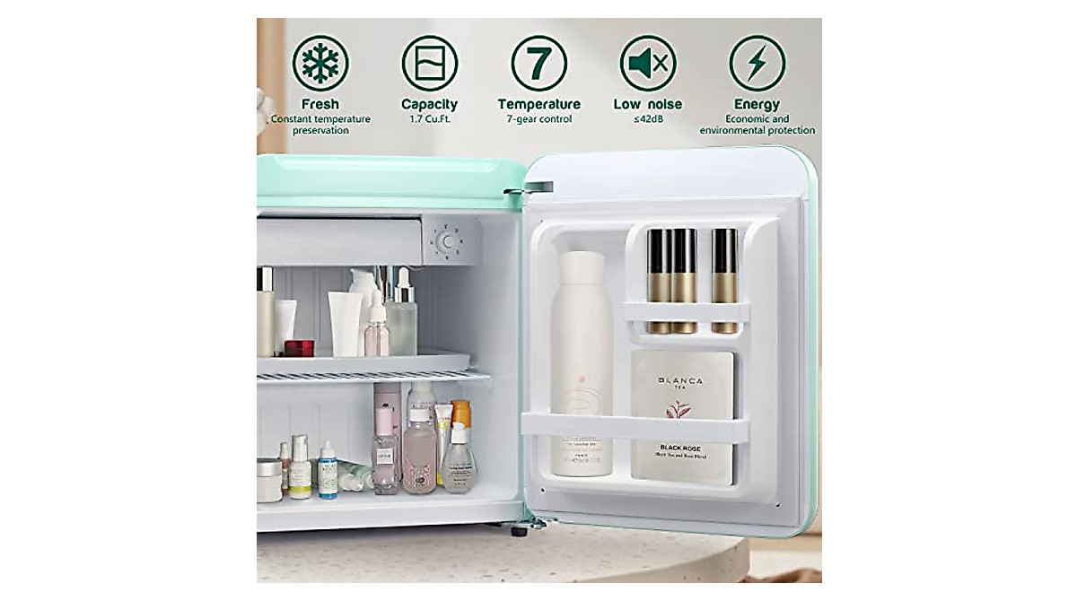 ZAFRO 1.7Cu.Ft Mini Fridge - Compact & Multifunctional