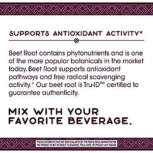 Nature's Way Premium Herbal Beet Root Powder, 3 g per serving, 5 oz