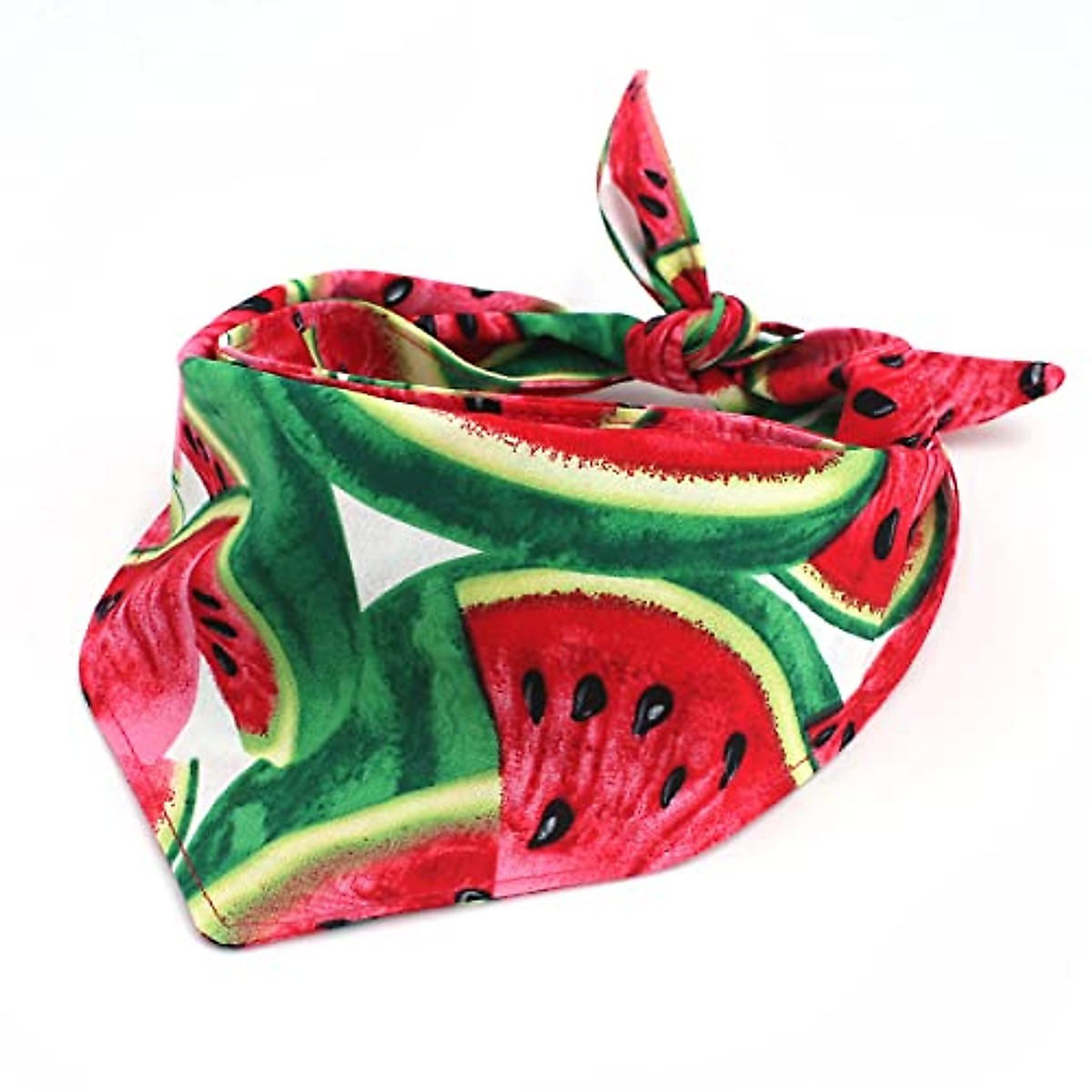 Red Watermelon Dog Bandana, Summer Bandana