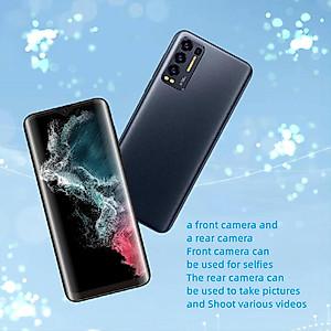 ZSDDZZY 6.52 inch Screen，Hot12play，Android smartphone ，Dual SIM card，1GB RAM 16GB ROM，Only supports Dual SIM card frequency band of 3GWCDMA ：850/1700/2100MHZ，Unlocked cell phone(black3